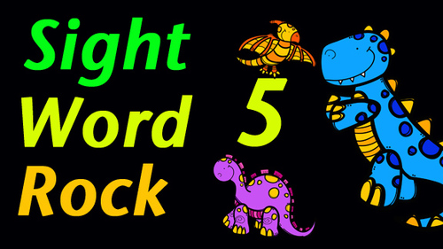 Sight Word Rock 5 Video (Fry's Sight Words 41-50) by Kevin Husen