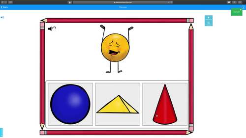 Math: 3D Shape Identification - Boom Cards by Mrs Moes Modifications