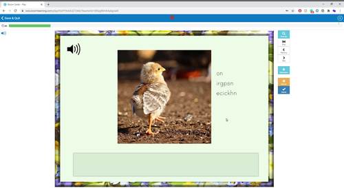 Spring Vocabulary #3 BOOM CARDS for Adult ESL by Rike Neville | TPT