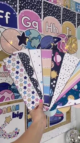 Space Classroom Decor Bundle | Space Classroom Theme by Confetti and ...