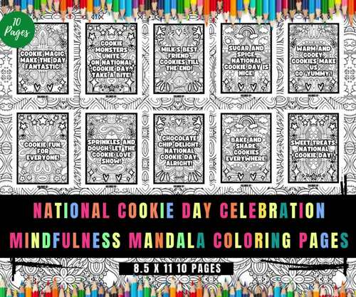 National Cookie Day Sayings, Mindfulness Mandala Coloring Pages, No Prep