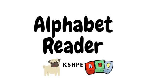 Alphabet Reader (With Voice Over), Letters A-Z, Beginning Sounds, Early ...