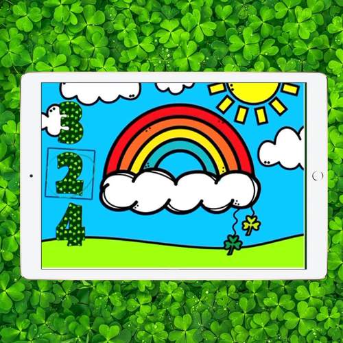 Find the numbers 0 to 10 Boom cards Clovers by LOL - Life of Learning