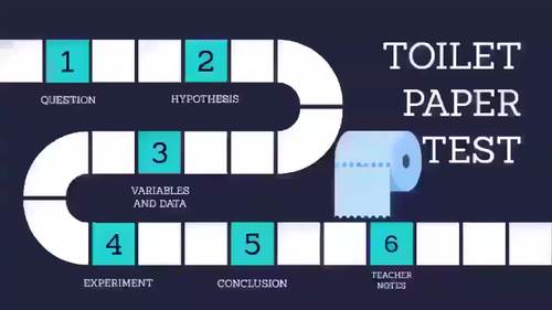 Toilet Paper Test (Simple Scientific Method Lab) (ENGLISH, SPANISH ...