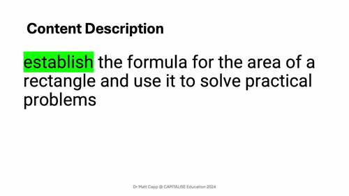 Year 6 Australian Curriculum (Version 9.0) Measurement by Matt Capp