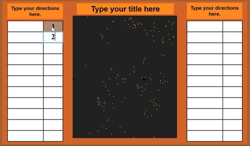 Mystery Digital EDITABLE LOW PREP - Forest Wolf PIXEL ART Reveal Template