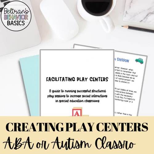 Teaching Beginning Play Skills Guide for Autism, ABA, or Preschool ...
