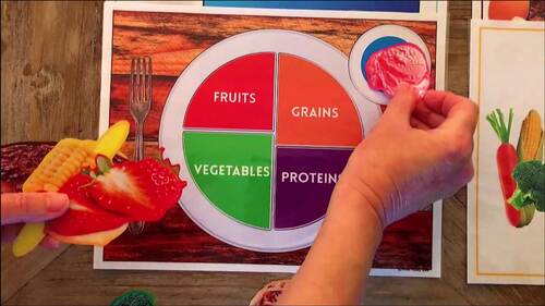 Food Groups Sort Classify and Identify by Miss Fuzzy Bee | TPT
