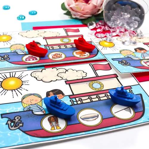 Sailboat Rhymes Transportation Literacy Activity by Turner Tots | TPT