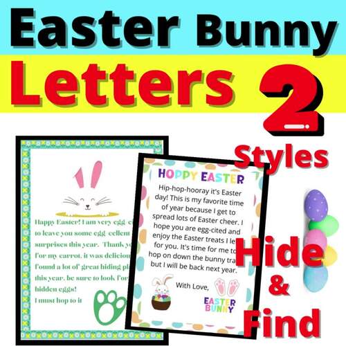 Easter Letter Activity Resource, Bunny Mail by IncredibleDesigns