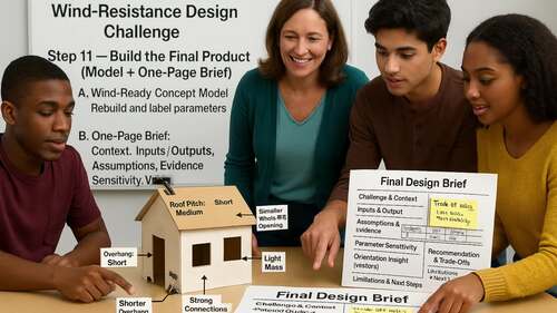 AP Precalculus Project | Design Challenge for Hurricane Resistance Homes