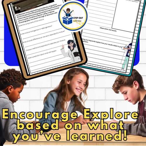 Scientific method lab - Separating mixtures - middle school science ...