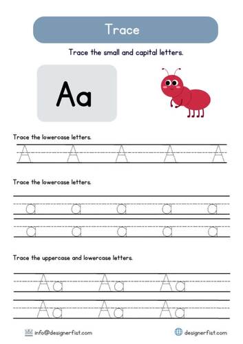 Autism Trace Worksheet For Childs by Inclusive Learning Support