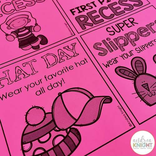 Positive Behavior Coupons - Student Behavior Rewards - K-2 Classroom ...