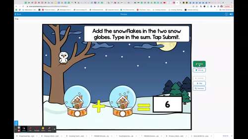 Gingerbread Man Snow Globe Addition BOOM™ Cards by Little Library of ...