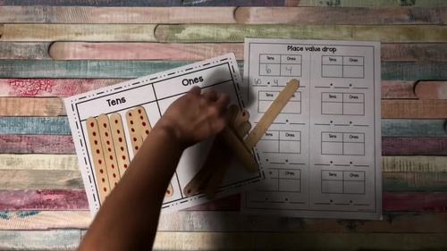 Place Value Game-Tens and Ones by The Blessed OCDiva | TpT