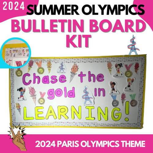 2024 Summer Olympics Welcome Back Bulletin Board Set | Craft | TPT
