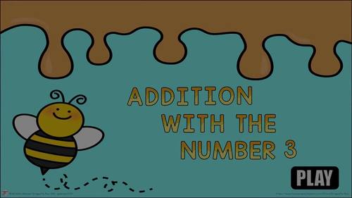 Addition Fluency with 3s Using a Ten Frame Digital Math Game by ...