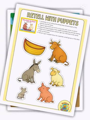 Who Sank the Boat? by Pamela Allen – Literacy Learning Pack | Reading ...