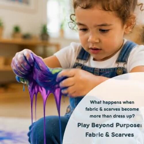 Open Ended Activity | Invitation To Play | Fabric & Scarf | Play Beyond ...