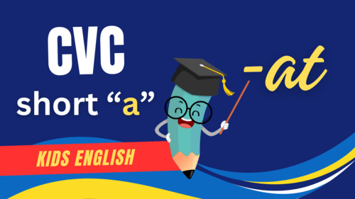 CVC Video Lesson Series: Mastering Short 'a-at' Sounds for Reading Success