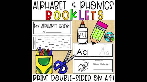 Alphabet Book - Alphabet Letter Tracing - Letter Sound Identification