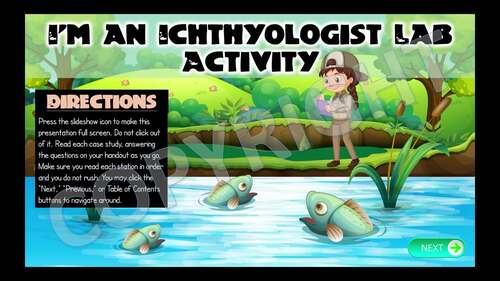 I'm an Ichthyologist | Real-world Fish Science Inquiry Lab | TPT