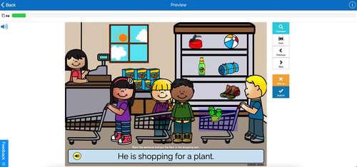 Match the Pronoun: He, She, and They (Grocery store) | Boom Cards
