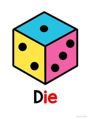 Long Vowel I Posters - Long Vowel I Phonic Slides by The Joy in Teaching