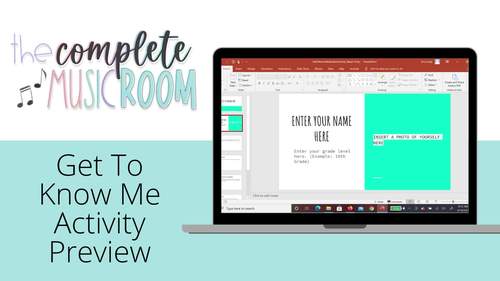 Get To Know Me! Digital Activity by The Complete Music Room | TPT