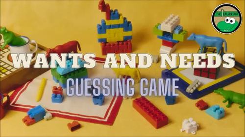 Wants and Needs - Guessing Game (video and recording sheet) by The ...