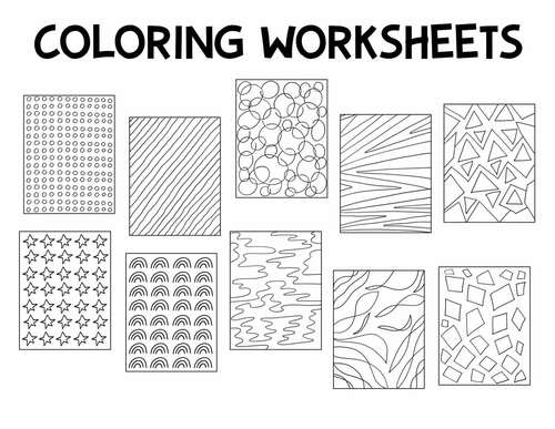 Printable Coloring Worksheets for Elementary Kids, Grade 1 Coloring Pages
