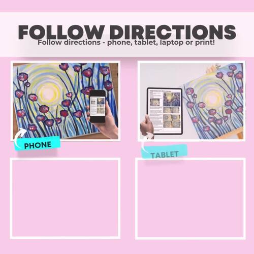 Step by Step Acrylic Painting, Paint Your Own, Poppy Flower Landscape, DIY