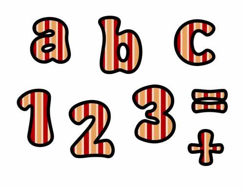 Printable Bright Alphabet Letters, Printable Large Alphabet Letters ...