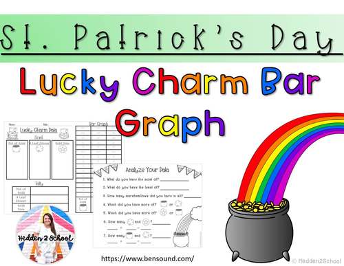 St. Patrick's Day Math Activities | Lucky Charms Graph by Hedden 2 School