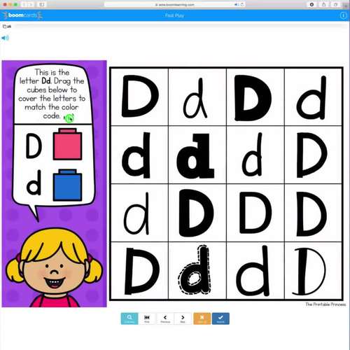 Boom Cards for Kindergarten | Alphabet Activities for Letter Discrimination