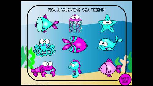 Valentine's Day Pre-Writing Strokes Digital Game | TpT