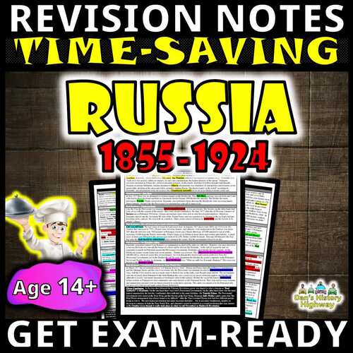 Russia 1855-1924 Revision Menu | Key Exam Topics & Focused Revision