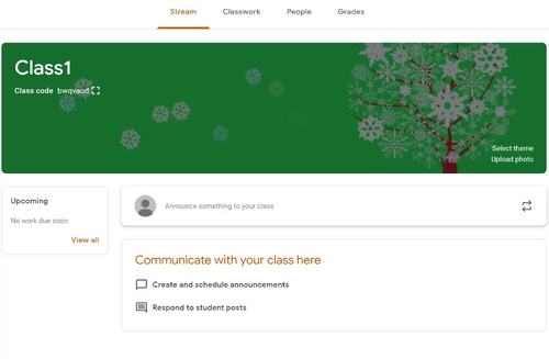 Animated Google Classroom Headers (Four Seasons) - Distance Learning