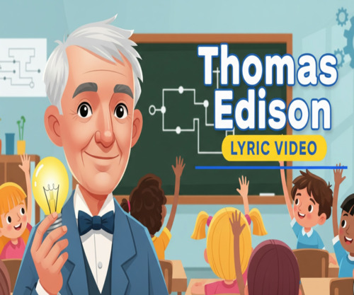 Thomas Edison History Song and Lyrics Video for Social Studies | TPT