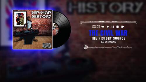 The Civil War Rap Song / Visualizer by The History Source | TPT