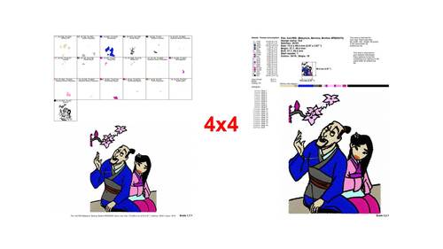 Mulan With Father Fa Zhou Matchmaker Scene And Grandmother Fa ...