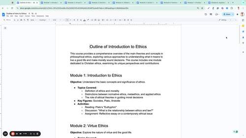 Course - Introduction to Ethics (8-Week Course) by The Philosopher's Shelf