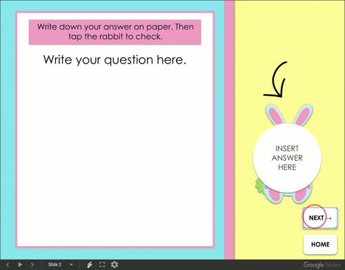 Editable Google Slides PowerPoint Game Templates SEASONAL Bundle 1