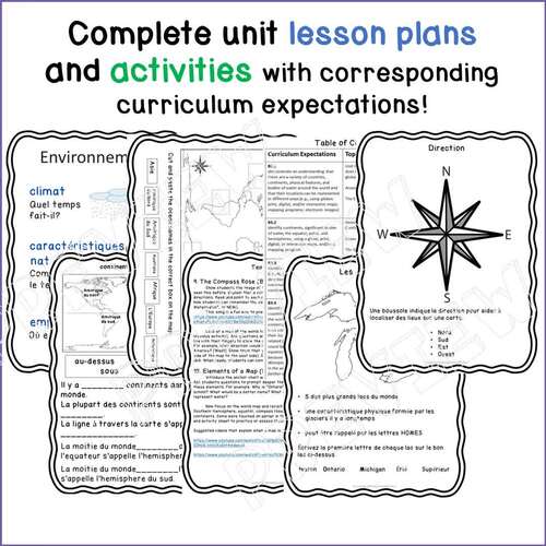2023 Ontario Social Studies Grade 2 Unit B in French Etudes Sociales PDF GS