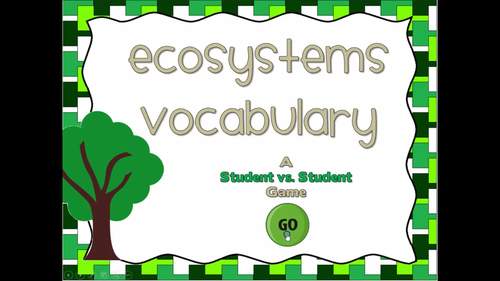 Ecosystems Vocabulary Powerpoint Game by Teacher Gameroom | TPT