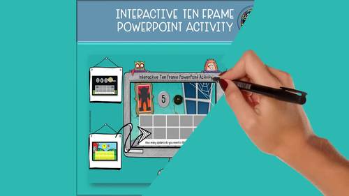 Interactive Ten Frame PowerPoint ideal for digital learning | TPT