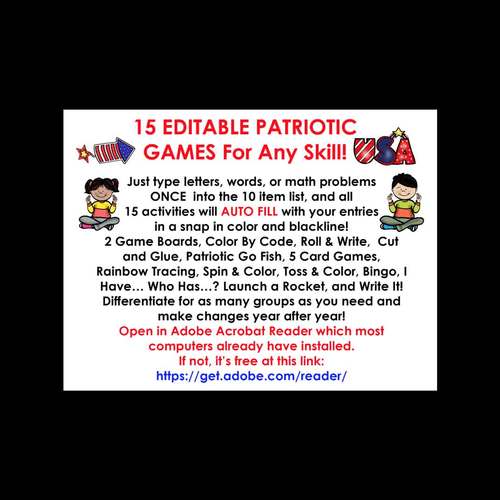 EDITABLE Sight Word Games for Veterans Day Auto Fill by Typing Once ...