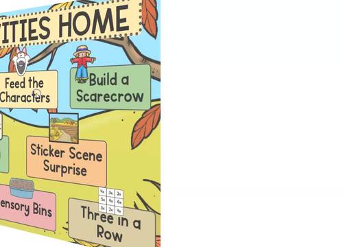 Any Sound Articulation |Fall | 8 Open-Ended Activities | Boom Cards