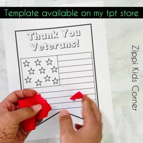 Veterans Day Craft and Writing Activities - Remembrance Day Craft ...